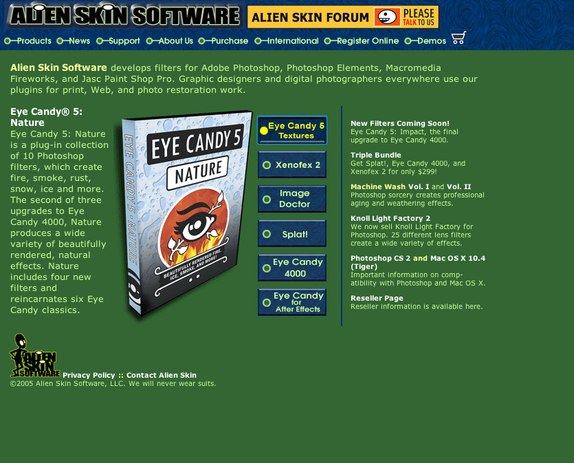 Alien skin eye candy 4000 - medialasopa