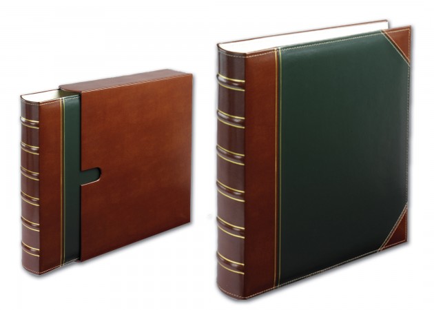 Arrowfile leather ring binder album - What Digital Camera
