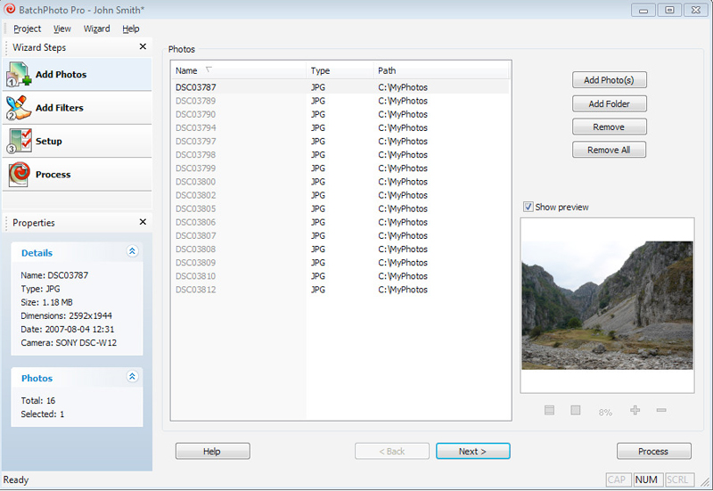 BatchPhoto Pro v2.5 software review