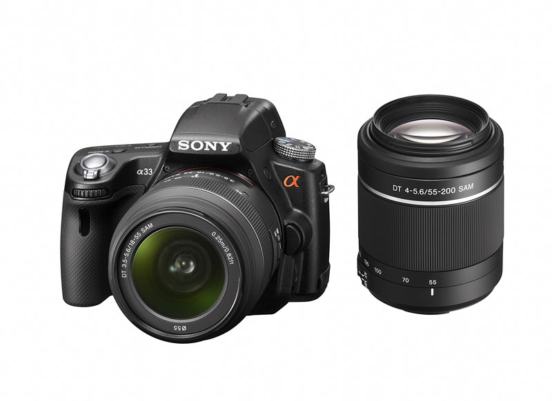 Next generation Sony a55 and a33 Alpha cameras debut with world firsts ...